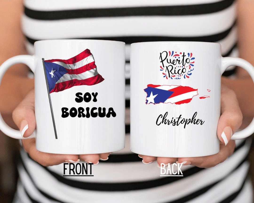 Regalo Personalizado a Boricua Puerto Rican Gift Regalo Orgullo Boricua ...