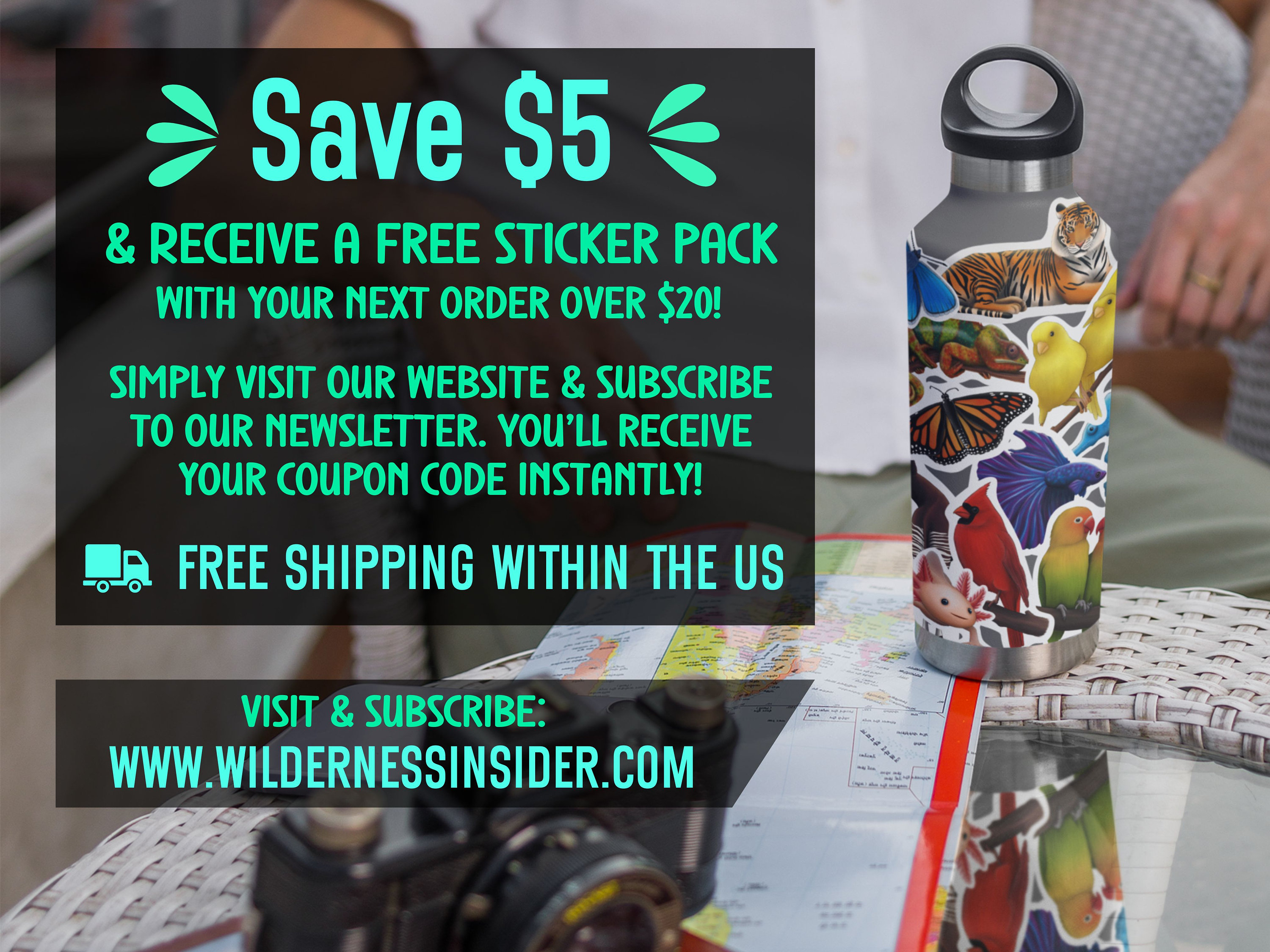 Anaconda Sticker Pack Rainforest Waterproof Vinyl Decal Jungle Wildlife ...