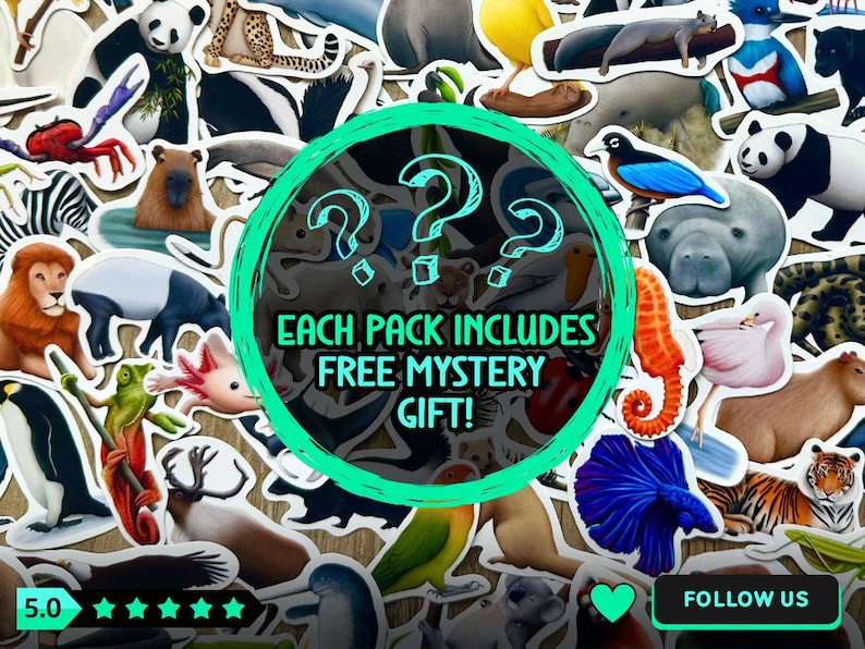 Parrotfish Stickers Waterproof Vinyl Decals Tropical Fish Gift for ...