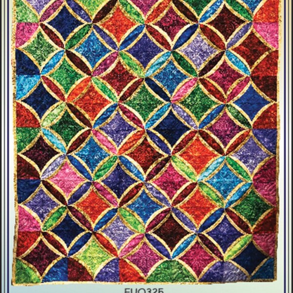 Cathedral Window Quilt Pattern - Etsy