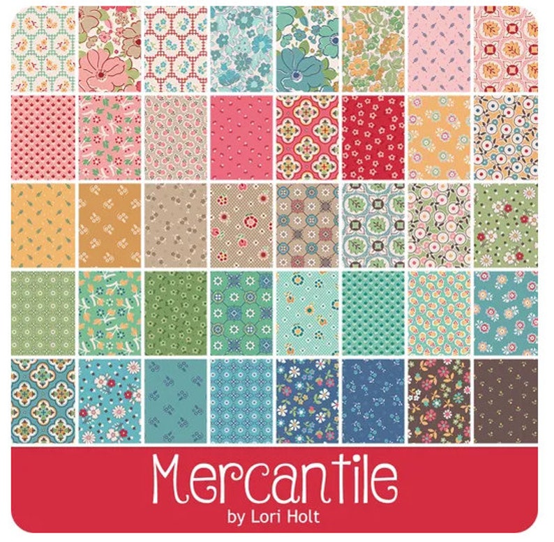 Mercantile 2 1/2" Rolie Polie/jelly Roll From Lori Holt Fabrics by ...