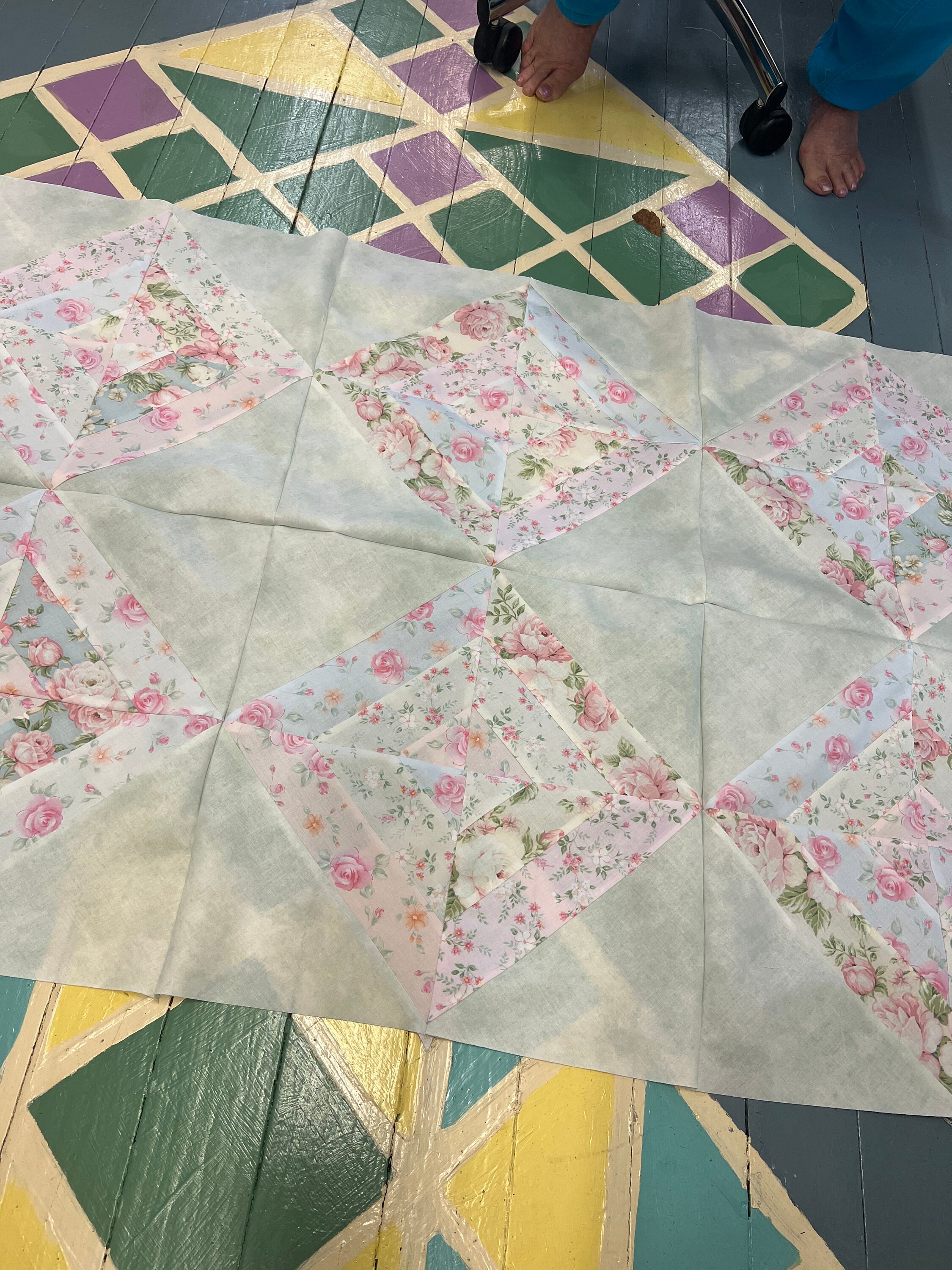 Roman Stripes Quilt Pattern by Cozy Quilt Designs - Etsy