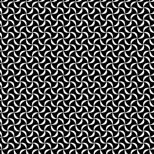 Petite Pinwheels Black/white by Ann Lauer in the Polar Attitude ...