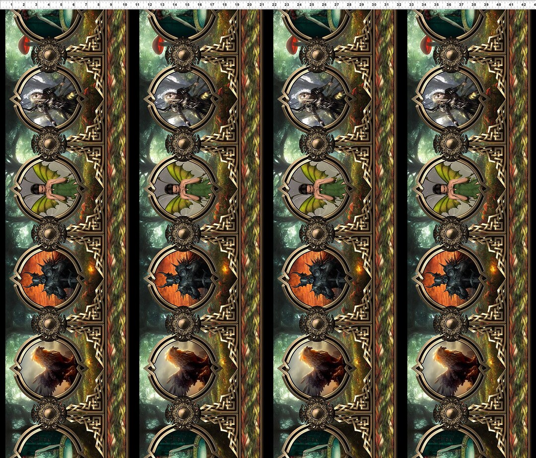 Legendary Journeys Border 3LJ1 in the Beginning Fabrics - Etsy