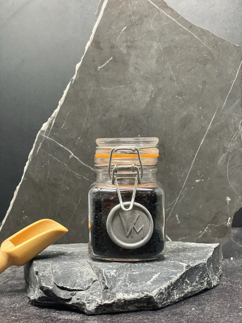 Black Bath Salts Active Charcoal Salt Detoxifying Bath Soak Spa Gift ...