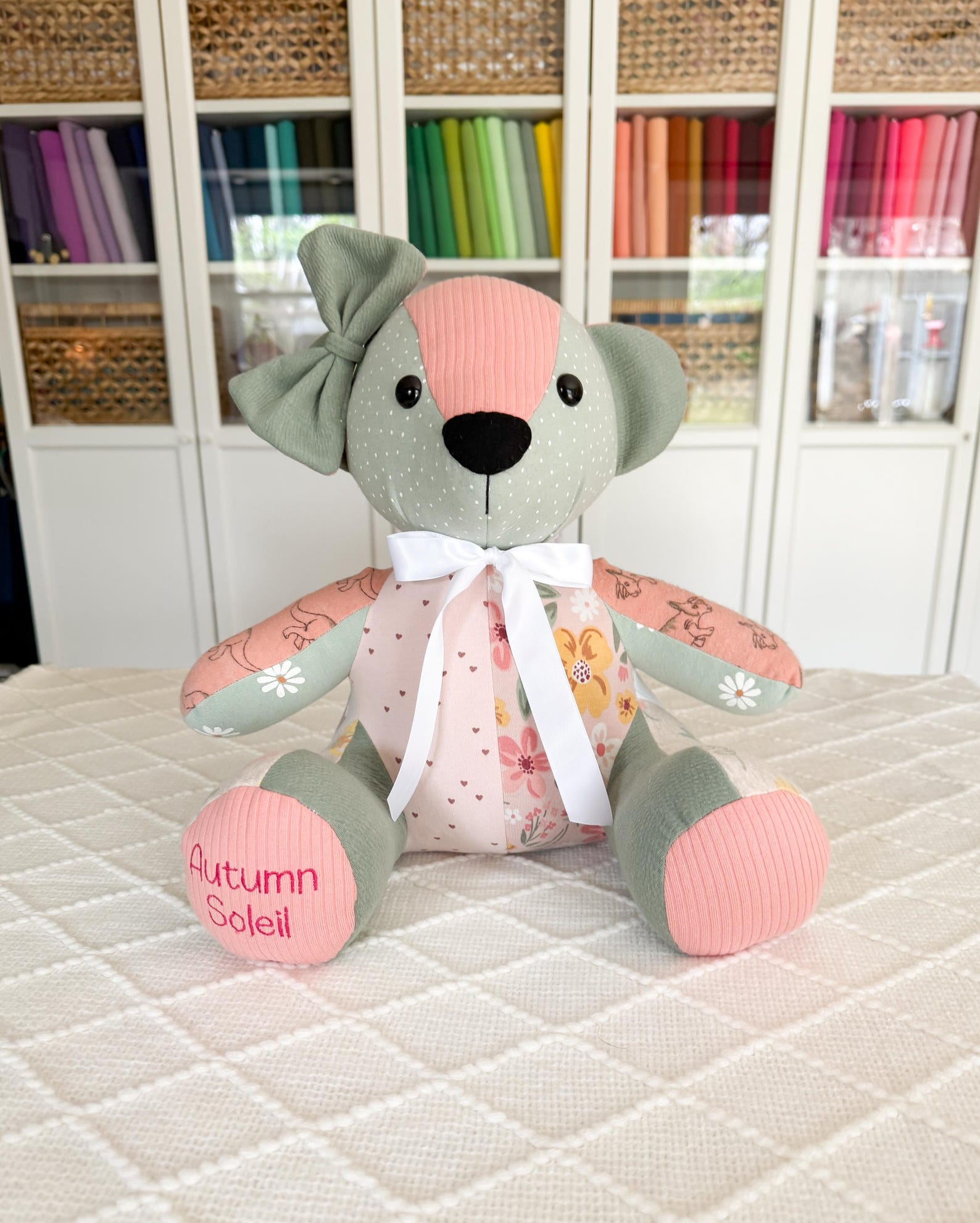 Keepsake Bear, Memory, Clothing, Personalized, Custom, Gift, Baby ...