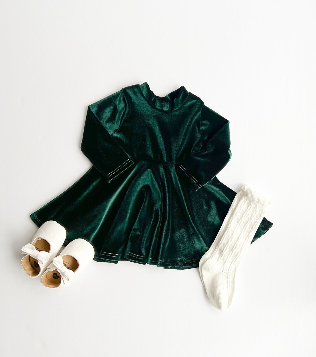 Girls Velvet Dress, Christmas Dress, Holiday Dress, Red Velvet, Black ...