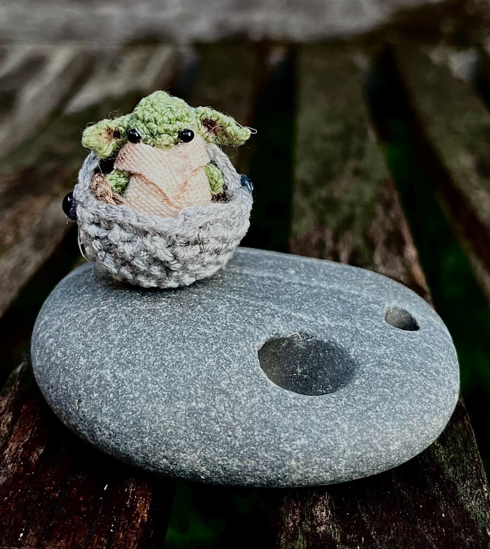 Tiny Baby Yoda grogu Crochet Pattern - Etsy