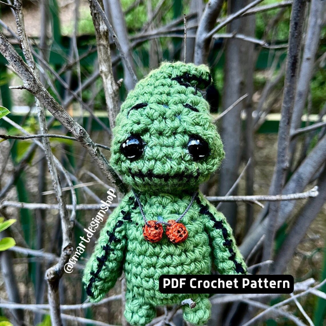 Oogie Boogie Crochet Pattern - Etsy