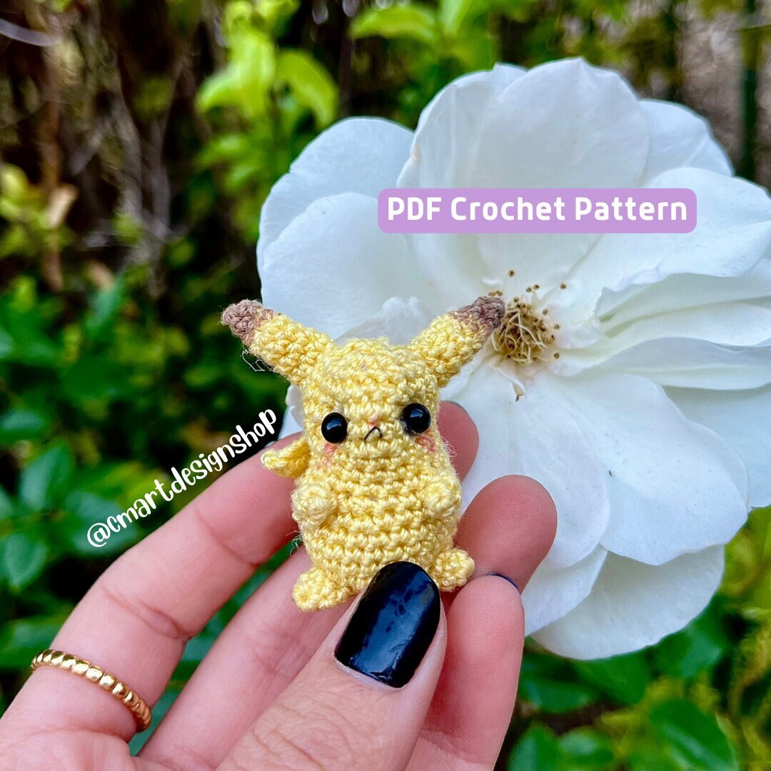 Pikachu Crochet Pattern - Etsy