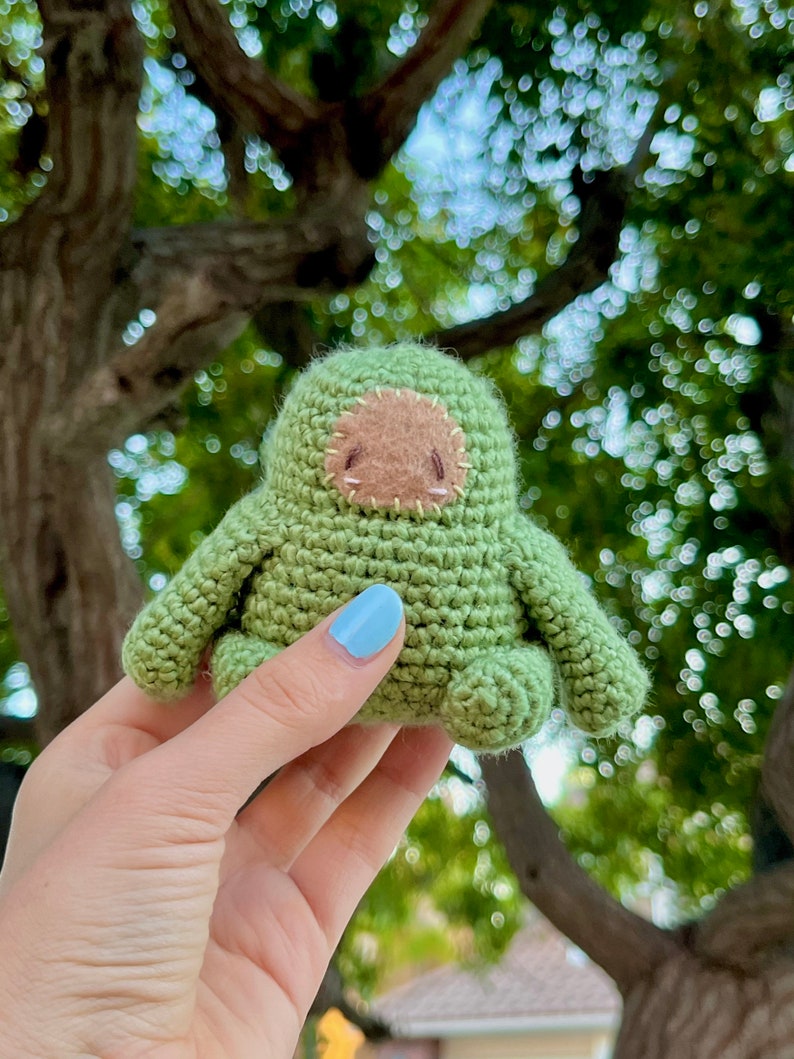 Little Monster Crochet Pattern - Etsy