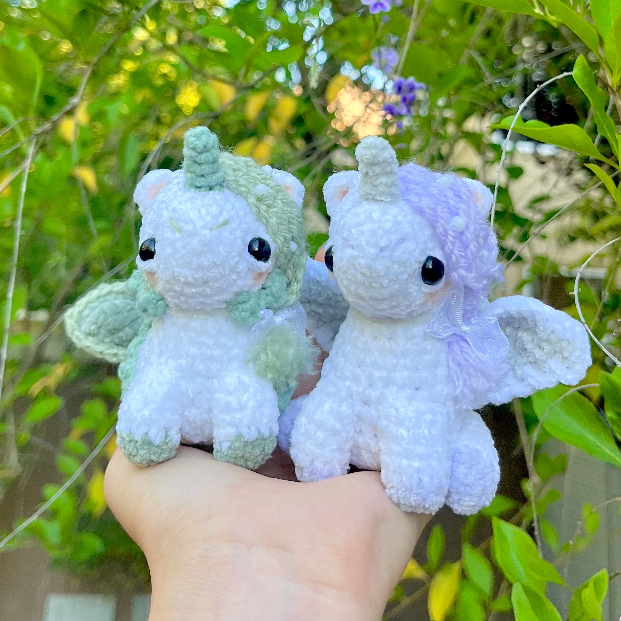 Baby Pegasus and Merhorse Crochet Pattern Bundle - Etsy
