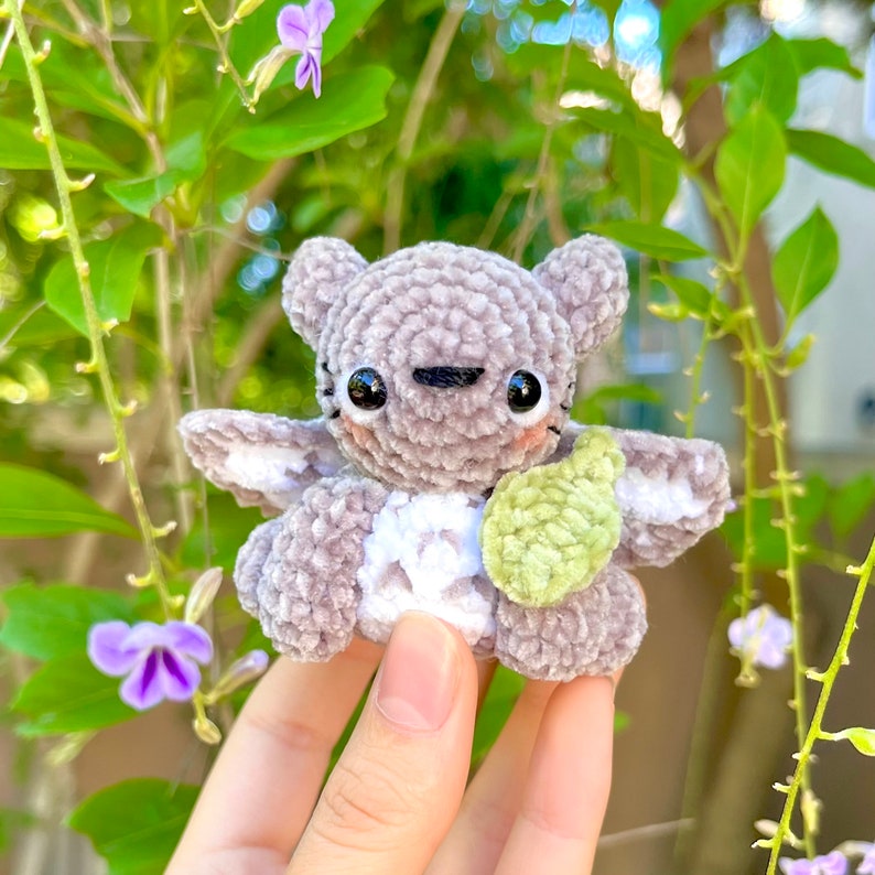 Totoro Dragon Crochet Pattern - Etsy