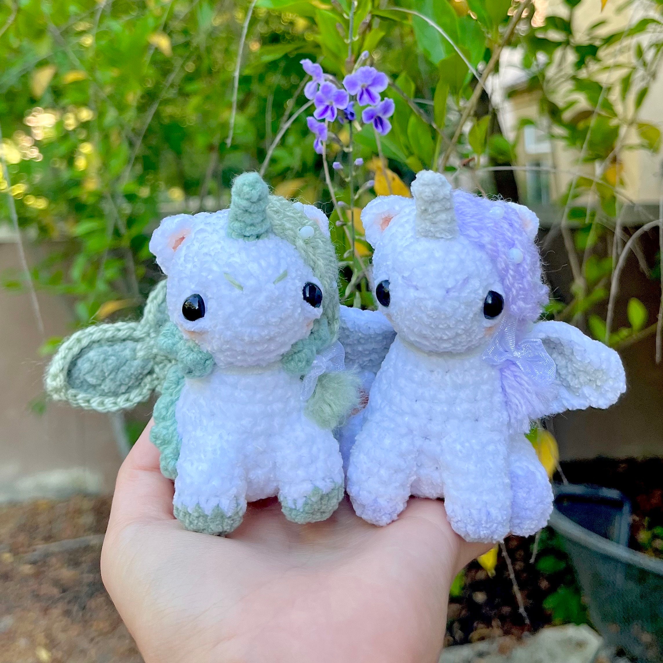 Baby Pegasus and Merhorse Crochet Pattern Bundle - Etsy