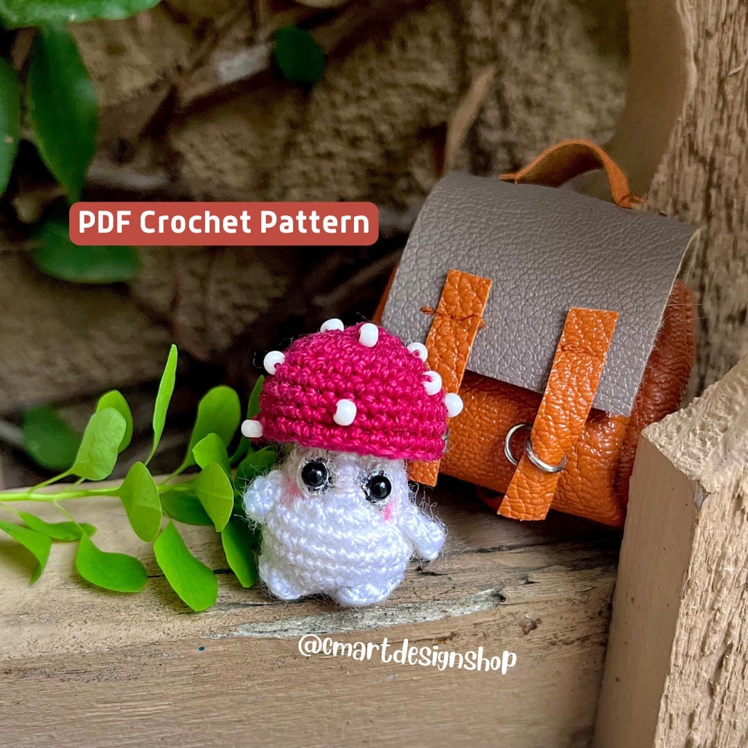 Mini Mushroom Crochet Pattern - Etsy