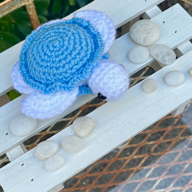 Macaron Turtle Crochet Pattern - Etsy