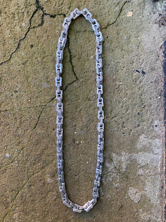 XTRA LONG SILVER Can Tab Ring Pull Chain Necklace | Etsy