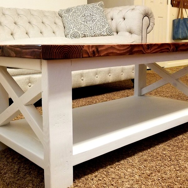 Farmhouse Coffee Table - Etsy
