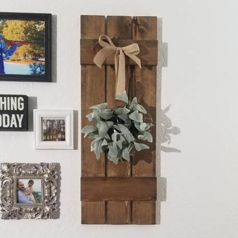 Shutter Wall Decor - Etsy