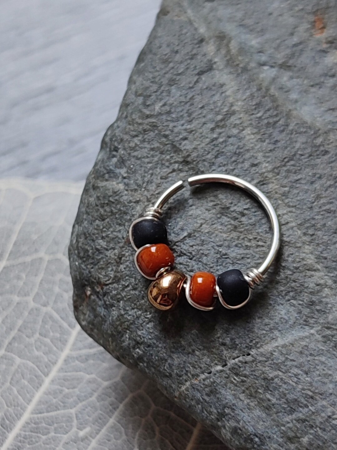 Helix Ring, 316 Surgical Steel Cartilage or Nose Piercing, Handmade ...