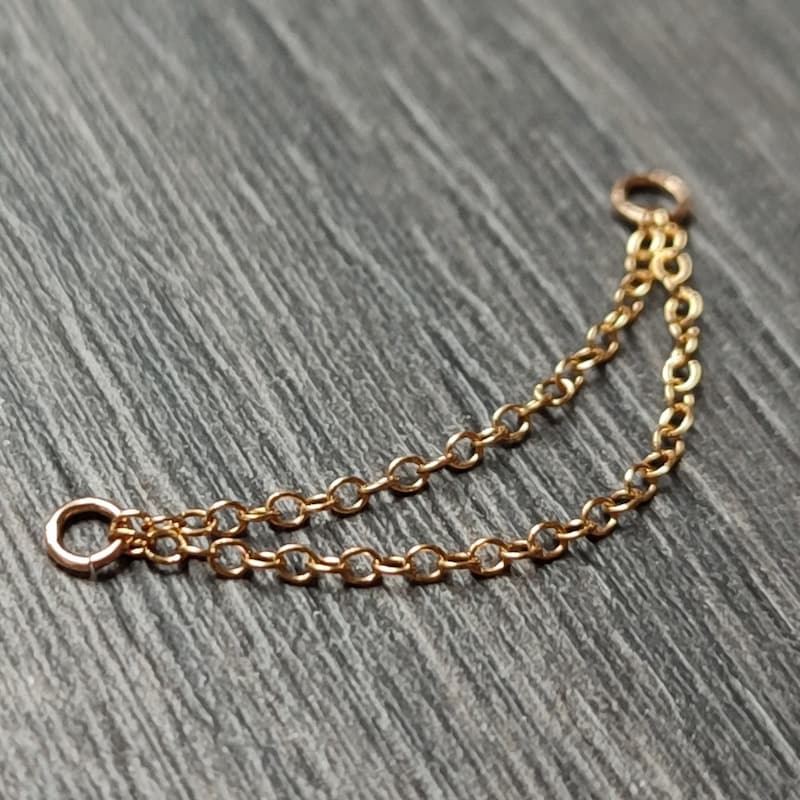 Nose Ring Chain - Etsy