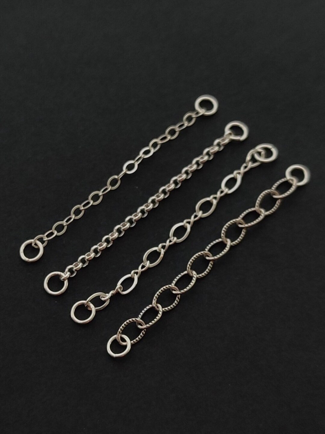 Industrial Chain in Sterling Silver, Handmade Nose or Bridge Chain ...