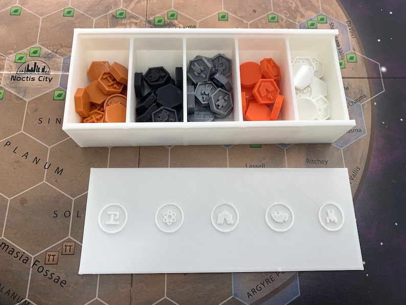 Resource Token Organizer Storage for the Board Game | Etsy