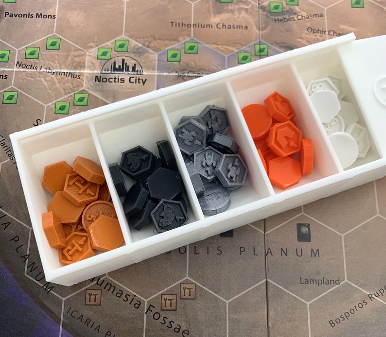 Resource Token Organizer Storage for the Board Game | Etsy