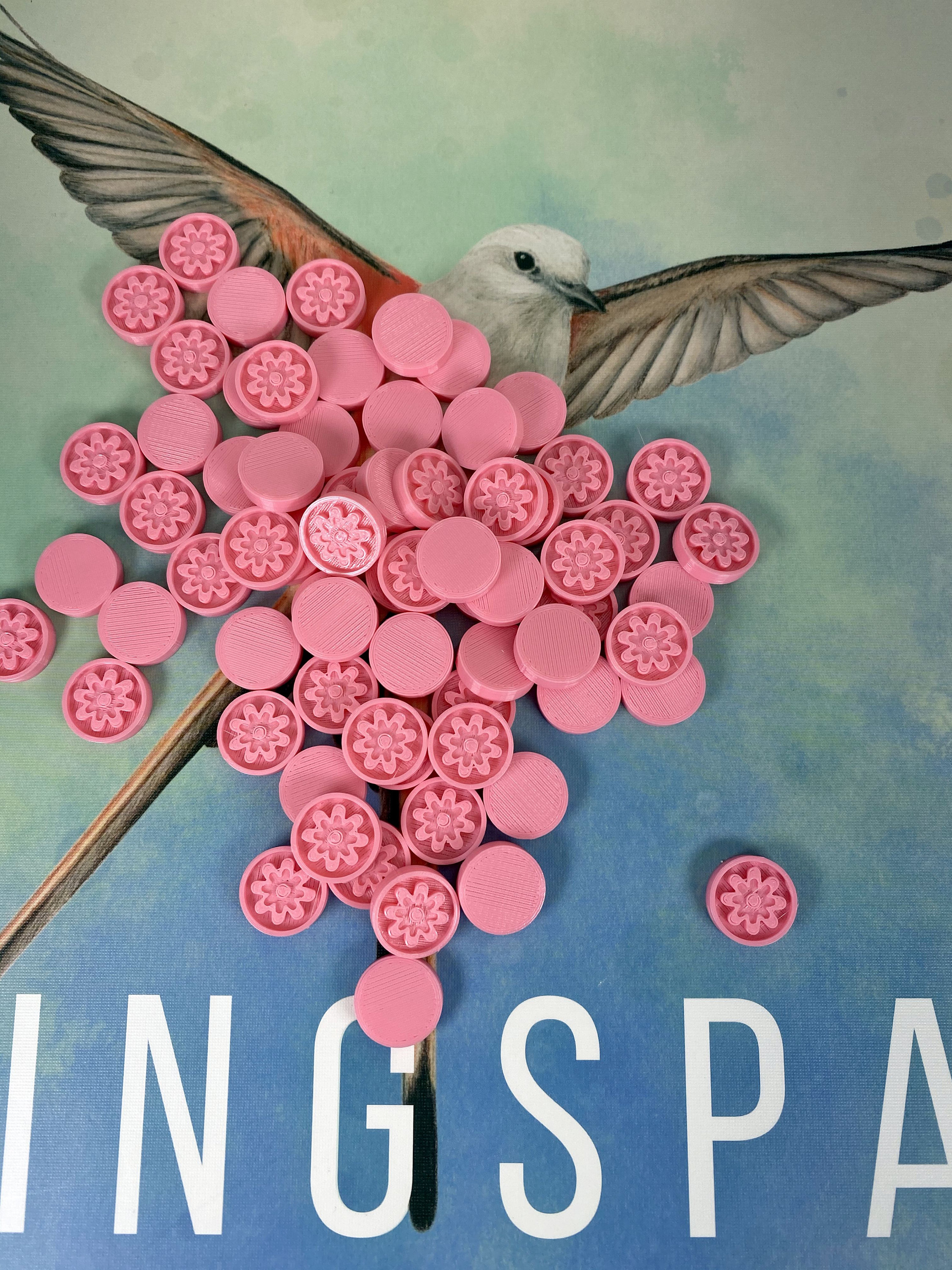 Nectar Tokens for Wingspan Game 3D Textured 70 Tokens - Etsy