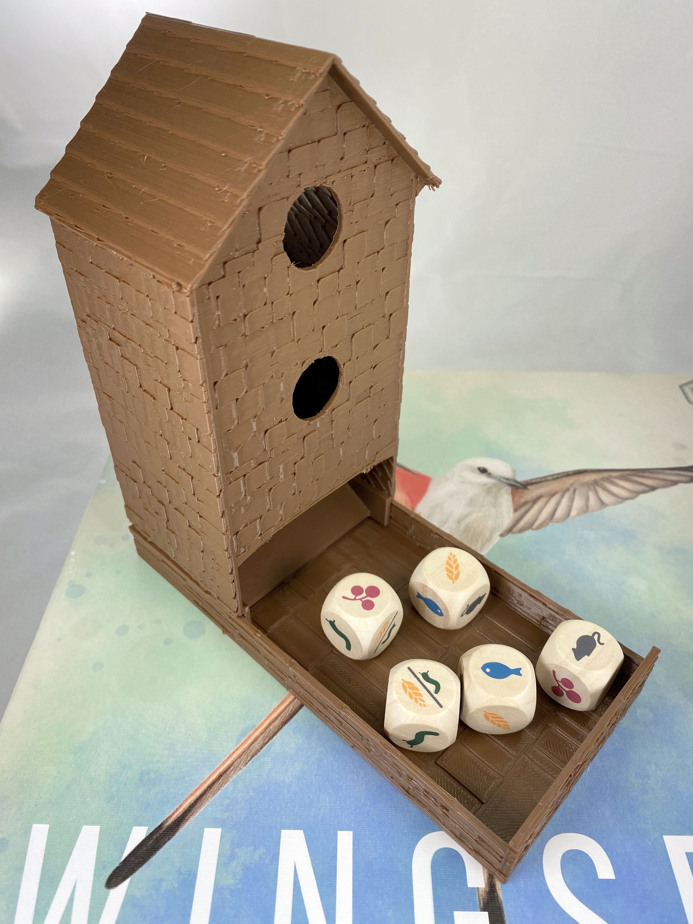 Dice Birdfeeder for Wingspan Game 3D Textured - Etsy