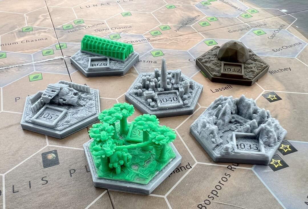 Ides of Mars Terraforming Mars Fan-made Expansion 3D - Etsy