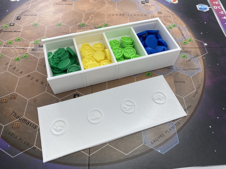 Resource Token Organizer Storage for the Board Game - Etsy