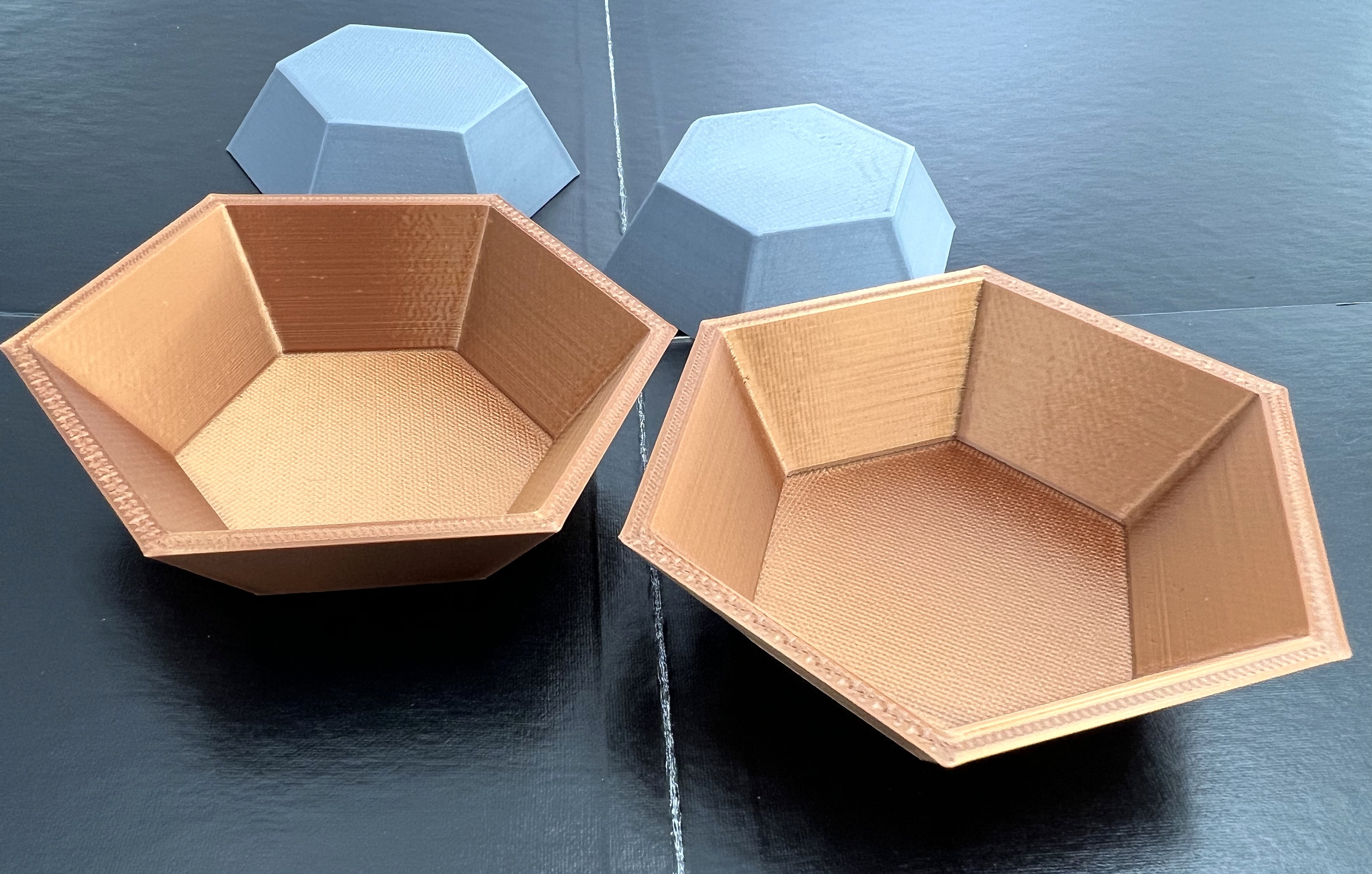 Nesting Game Piece Trays - Tokens, Cubes, Pieces, Etc (4-sizes, Nesting ...
