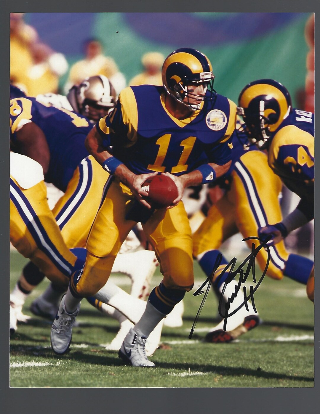 NFL Jim Everett - LA Rams - Autographed 8x10 Photo or 4 Football Cards ...