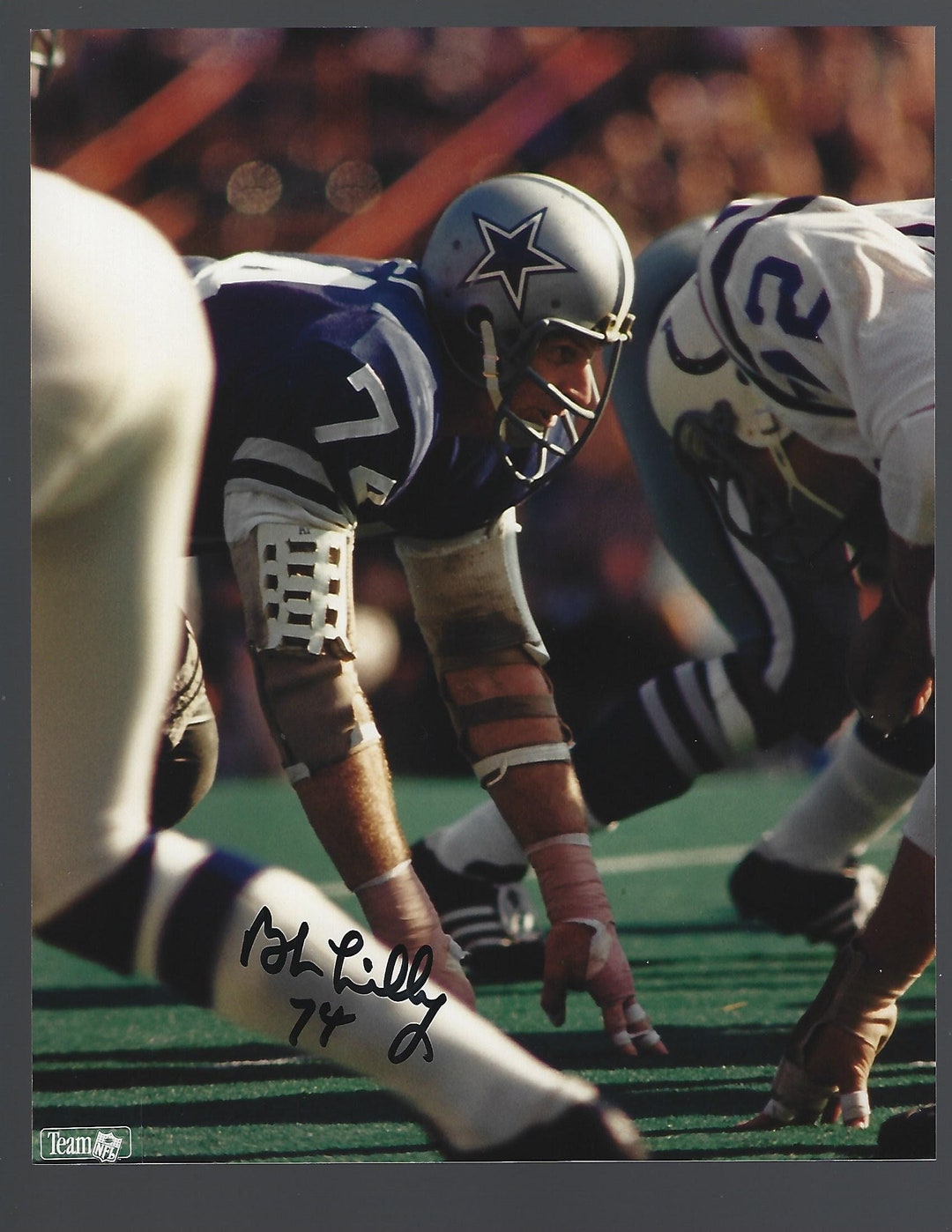 NFL Bob Lilly 4 Autographs to Choose from HOF, Dallas Cowboys W/COA ...