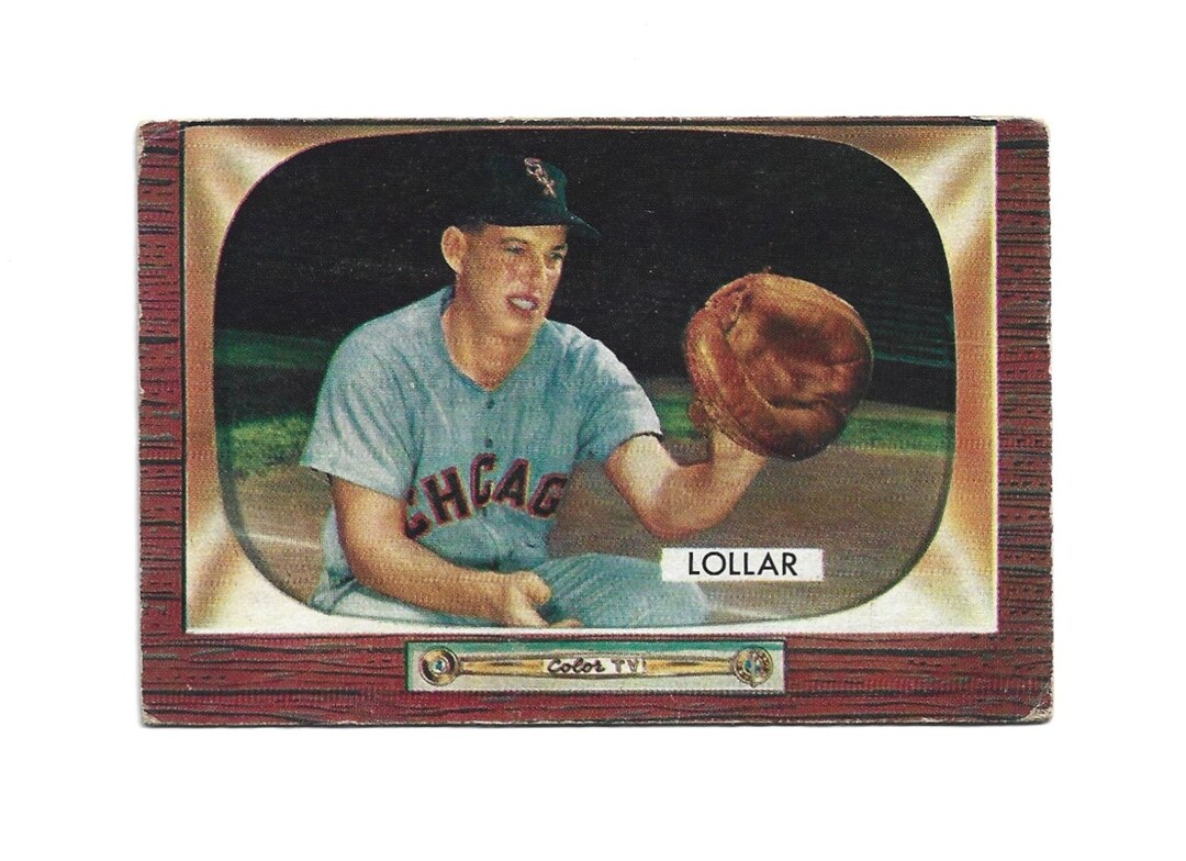 1955 Bowman 174 Sherm Lollar LOW GRADE White Sox - Etsy