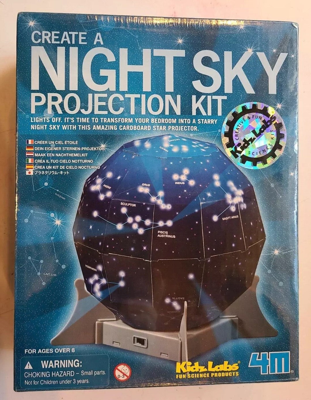 4M Kidz Labs Create a Night Sky Projection Kit New in Box Sealed - Etsy