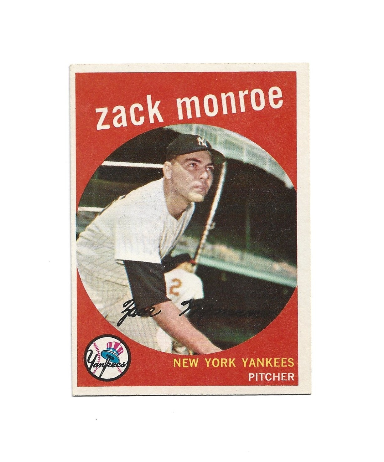 1959 Topps Ny Yankees 6 Players To Choose From F-ex - Etsy