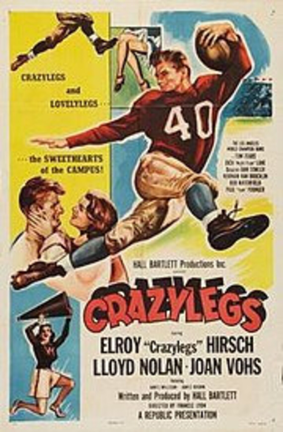 NFL Elroy Crazylegs Hirsch College and Pro - Etsy.de