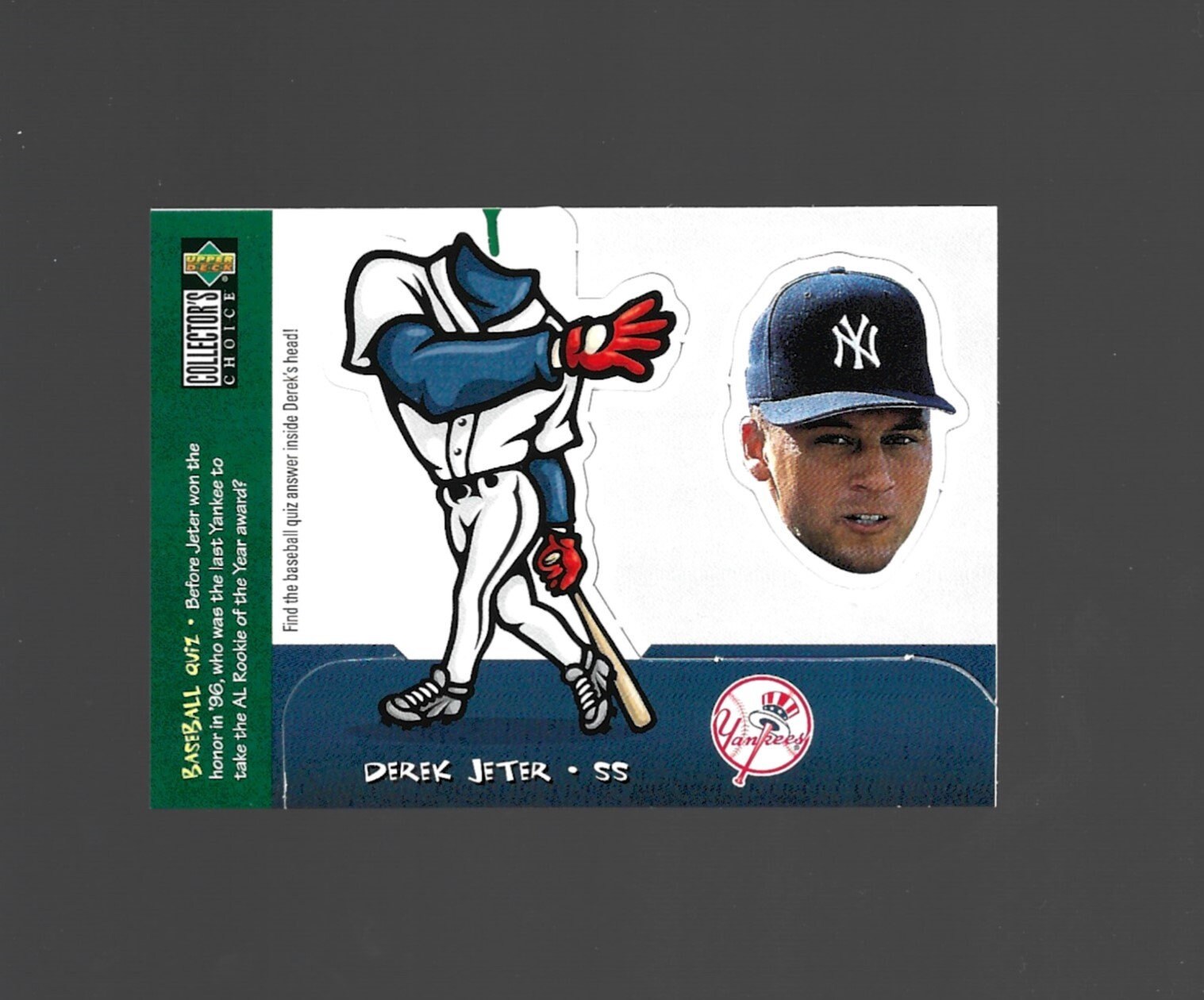 1998 Upper Deck Collectors Choice Derek Jeter Card 19 of 30 - Etsy