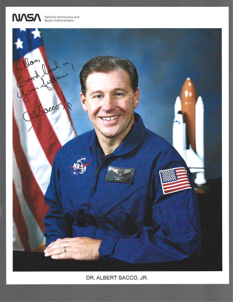 Nasa Astronauts 4 to Choose From Autographed Official NASA - Etsy