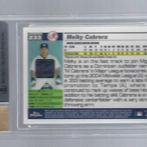 2004//07 Melky Cabrera RC 2 Autographed and 1 Other Cards to Choose ...