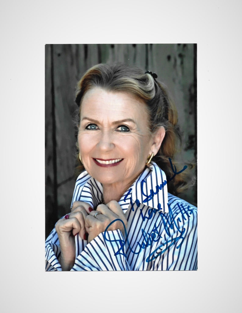 Actress Juliet Mills - Academy Award Winning Actress - Autographed 4x6 ...