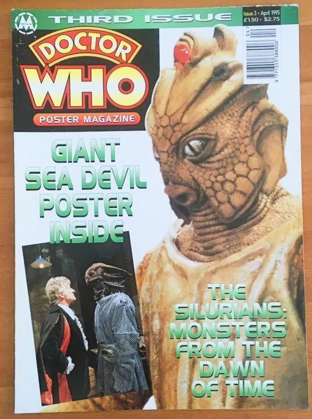 Doctor Who Poster Magazine-issue 3-sea Devils/silurians-april 1995 - Etsy