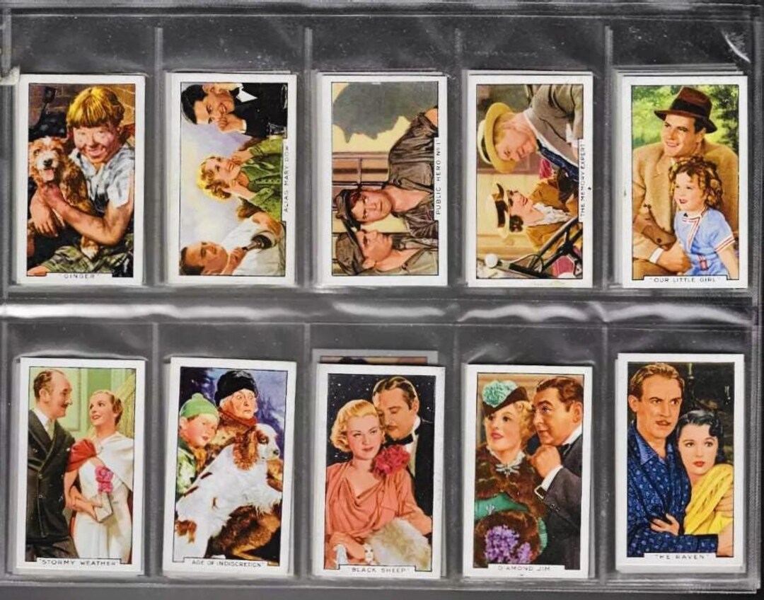 1936 Gallaher Film Episodes Tobacco Cards Complete 48 Cards Set NM - Etsy