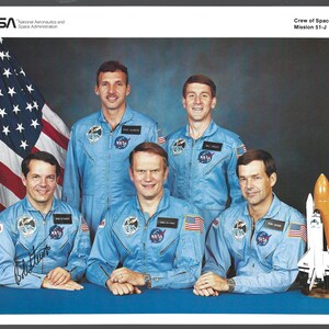 Nasa Astronauts 4 to Choose From Autographed Official NASA - Etsy
