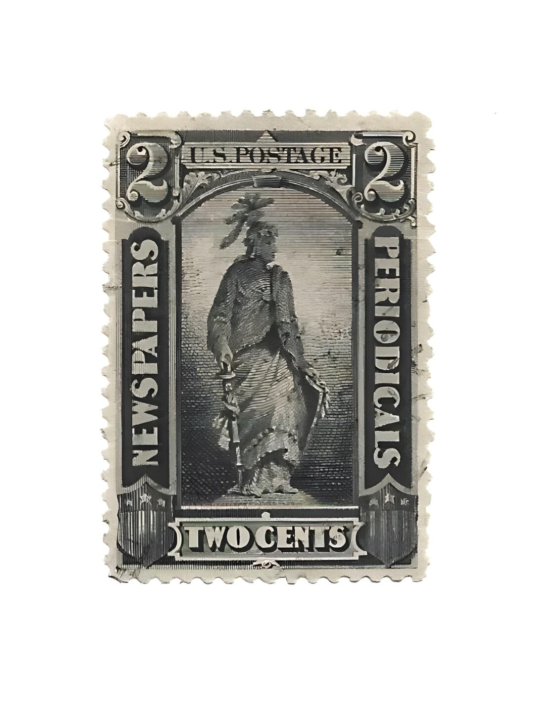 1875 US Postage Stamp #PR9 2c Newspaper Stamp Used NH - Etsy