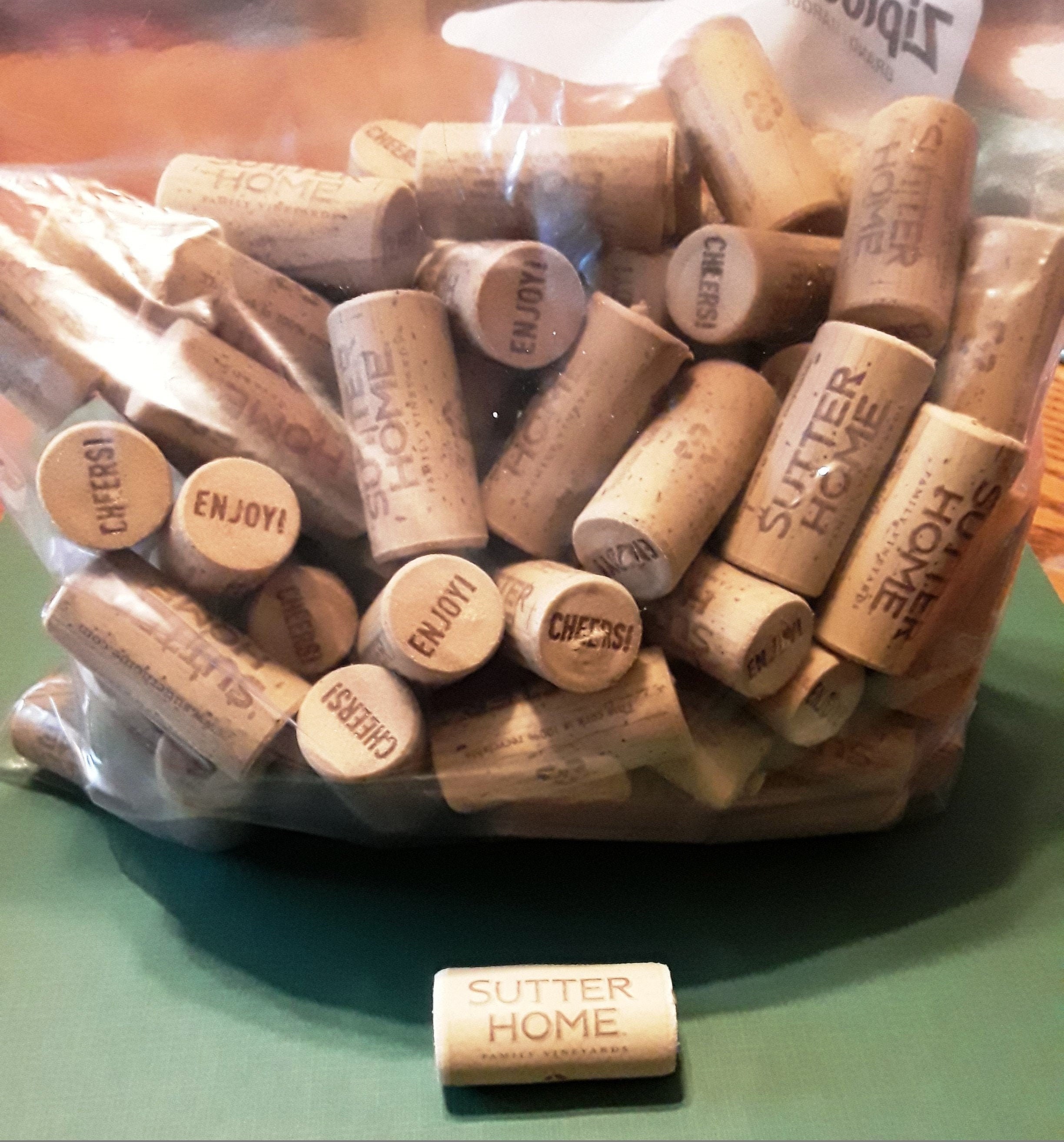 200 Synthetic Used Wine Corks All Sutter Home - Etsy