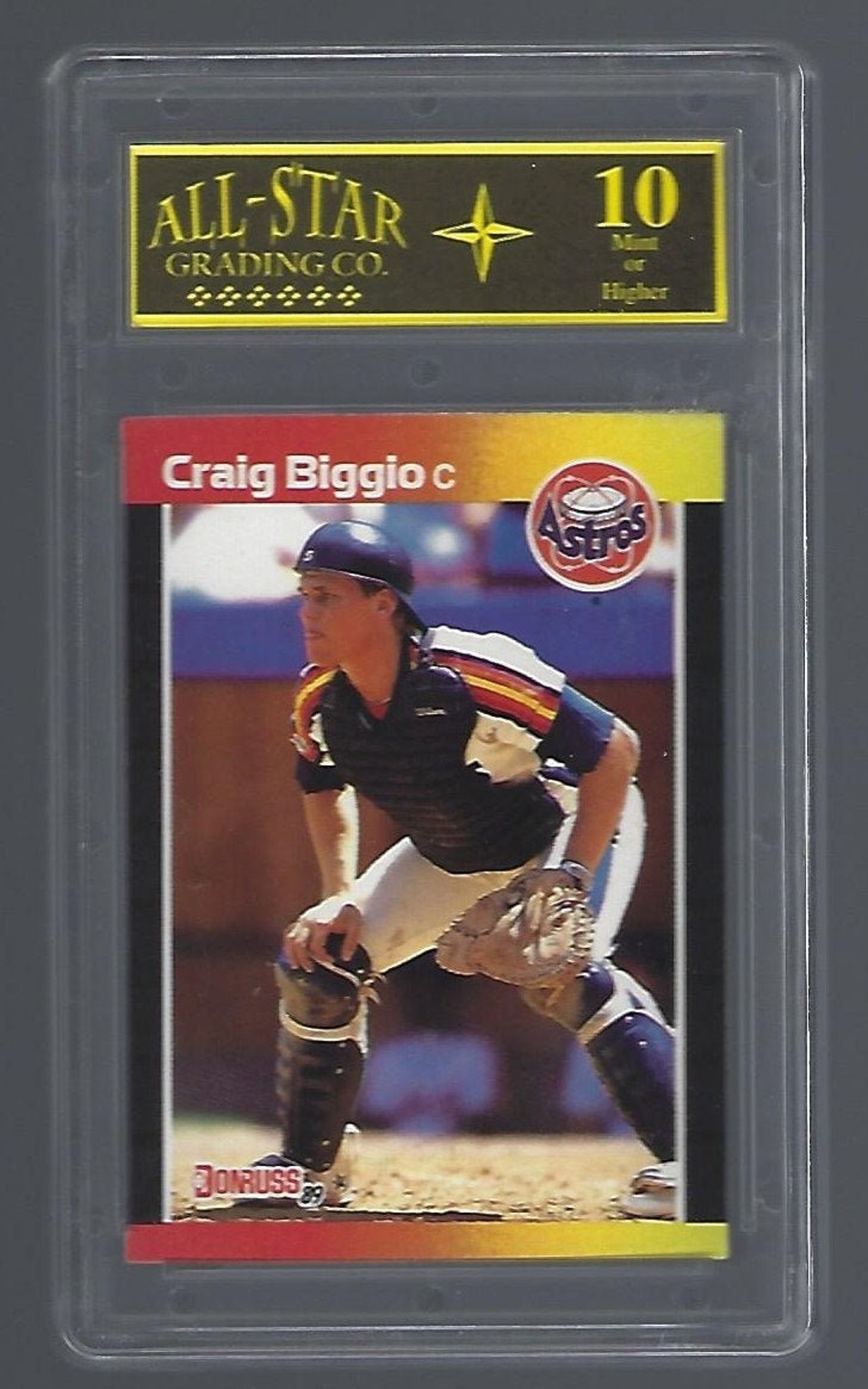 1989 Donruss 561 Craig Biggio Rookie Card or Fleer 353 Craig Biggio ...
