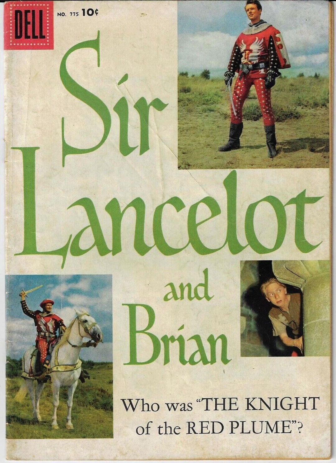Sir Lancelot and Brian #775 1957 Dell Four Color Comics VG - Etsy